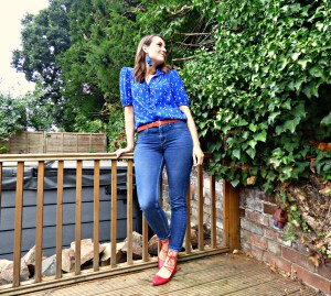 Outfit: Primary Colours – Picking the Day